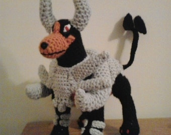 Mega Houndoom Plush | Etsy