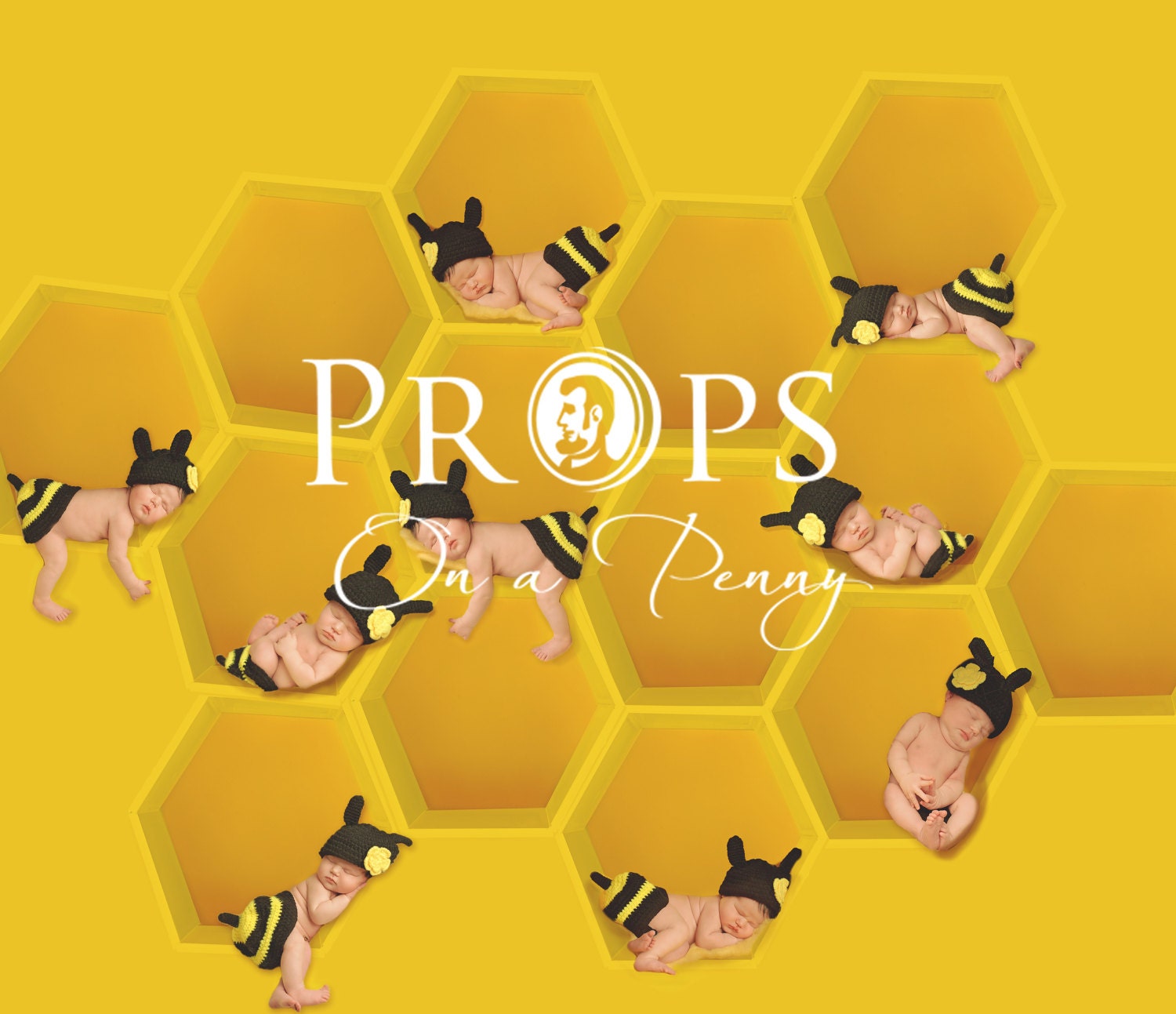 Beehive Digital backdrop | Etsy