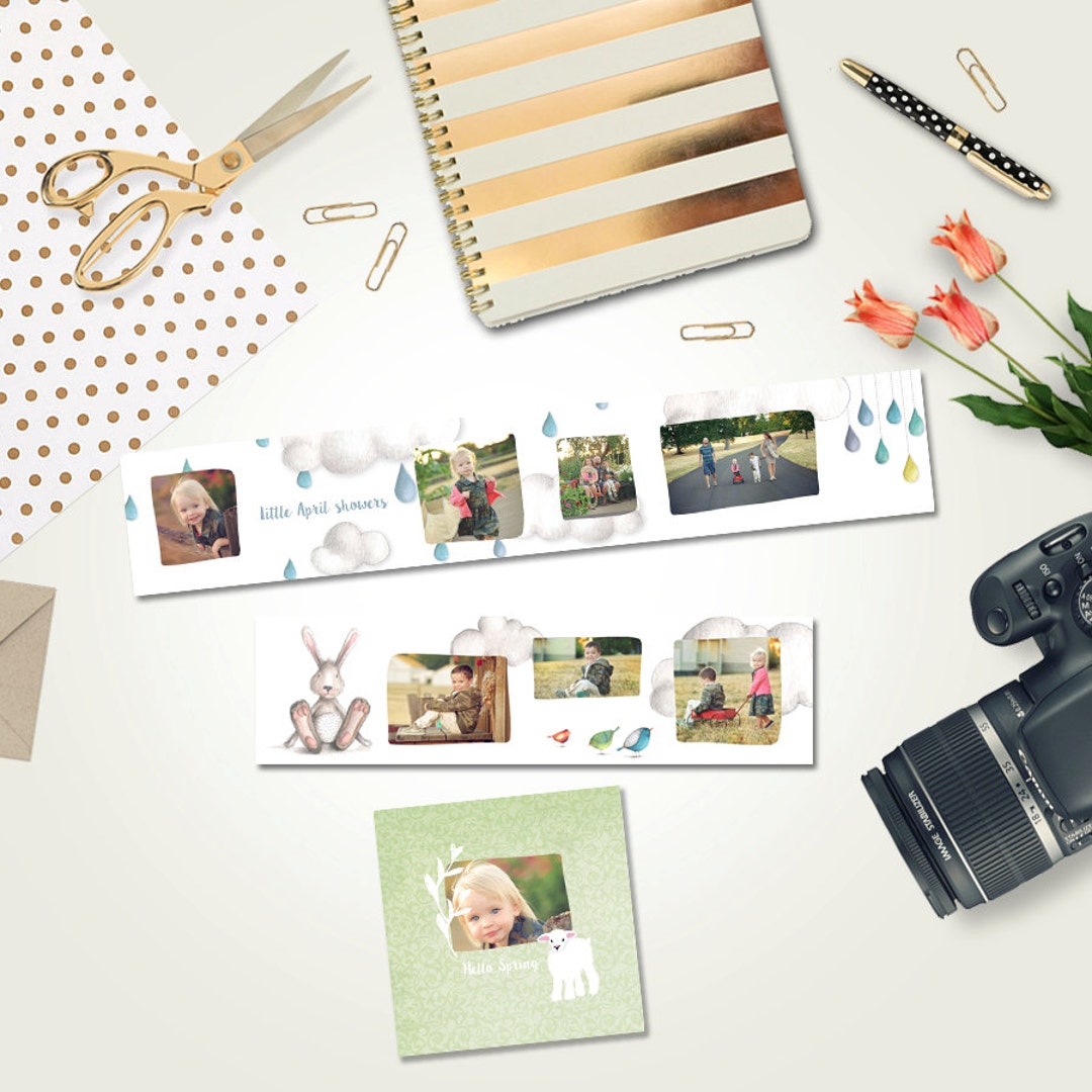 Mini Accordion Album Template, Photoshop Template With FREE Facebook ...