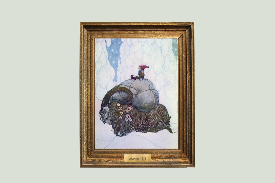 Scandinavian Mythical Creature Prints: John Bauer's Enchanting Nordic ...