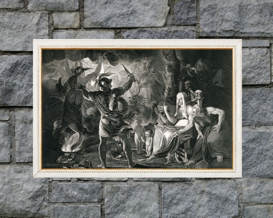 Macbeth's Supernatural Encounter: Three Witches, Hecate & Eight Kings ...