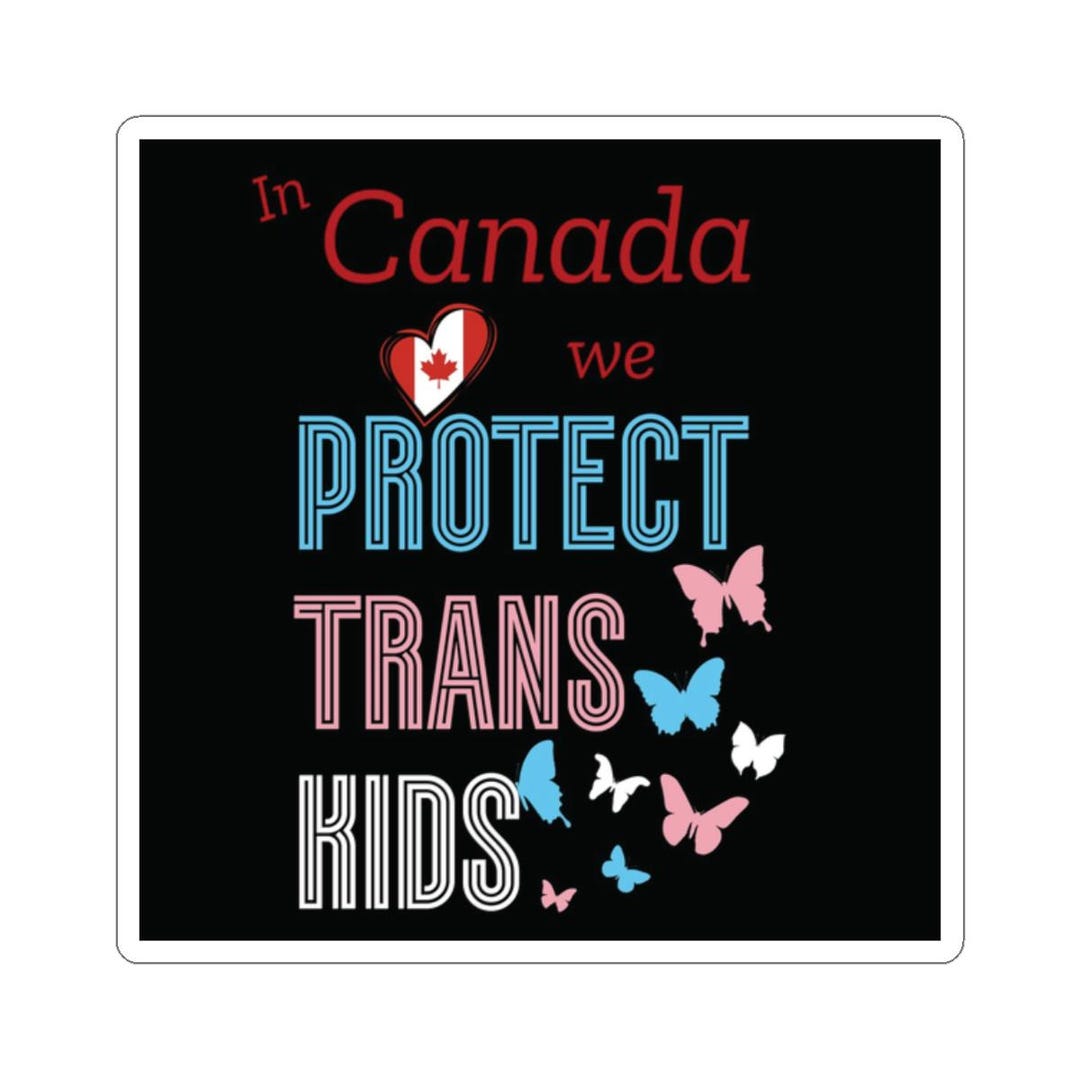 Trans Rights Sticker, LGBTQ Pride Decal, Support Transgender Kids ...