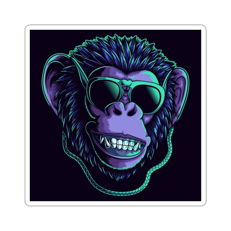 Purple Gorilla Tag Monkey - Etsy