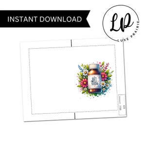 Printable Get Well Card Feel Better Soon Surgery Card Take It Easy ...