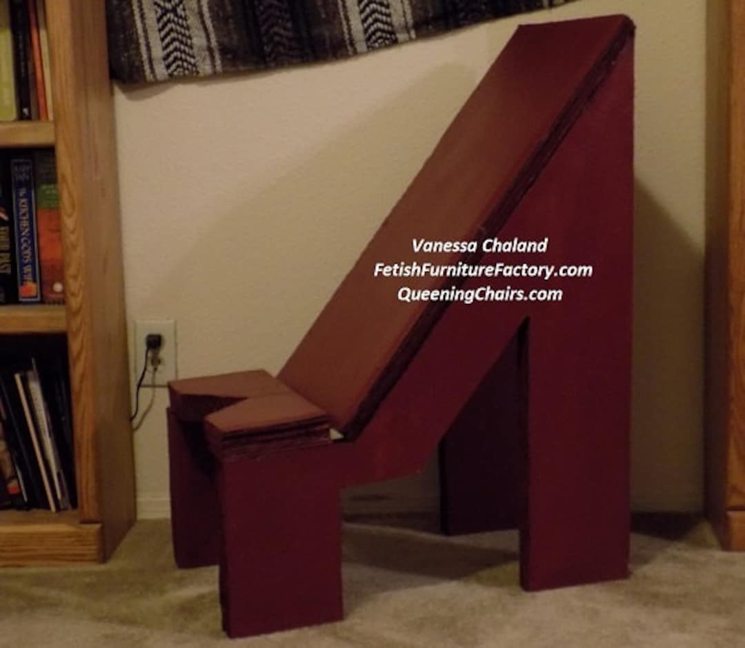 Face Sitting Chair Oral Worship. Femdom Queening Chair. Rim Seat ...
