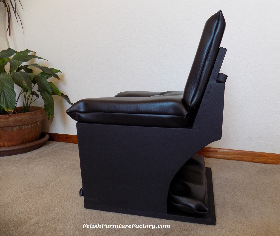 Mature Face Sitting Chair For Oral Sex Queening Chair For Female Domination Dungeon Sex Chair