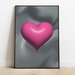 3D Chromatic Heart Poster | Digital Download | Instant Wall Art & Decor ...