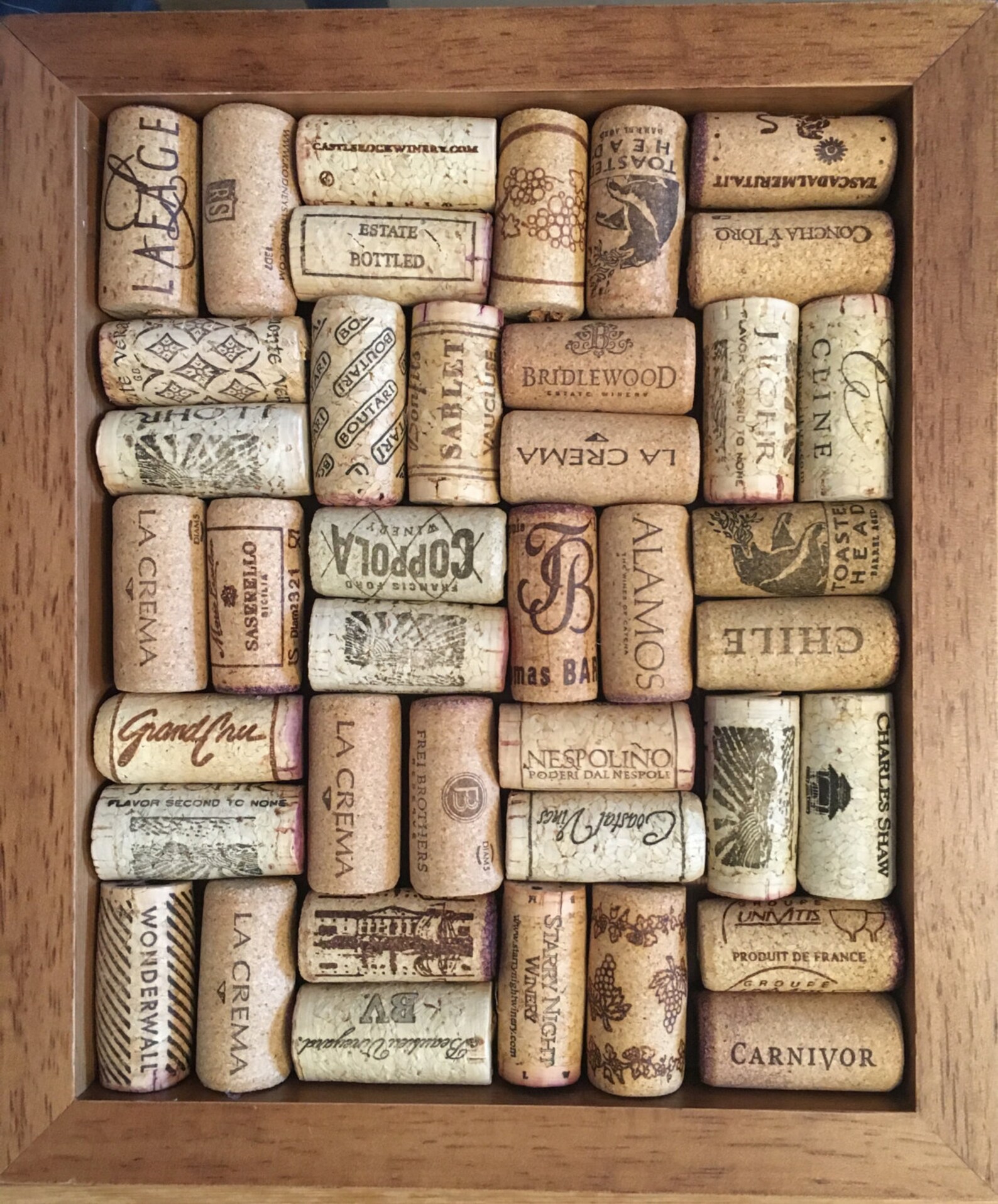 Wine Cork Art Work or Trivet - Etsy