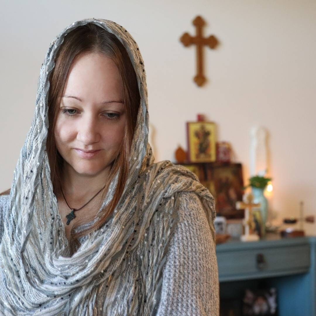 Unique Mary Magdalene Inspired Orthodox Christian Headcovering - Etsy