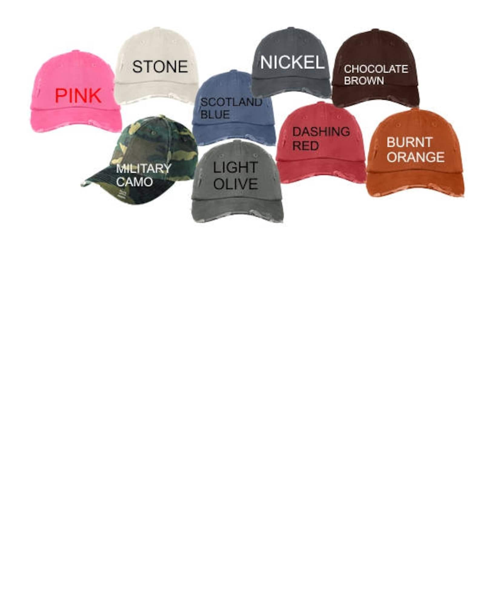 Distressed Cap - Etsy
