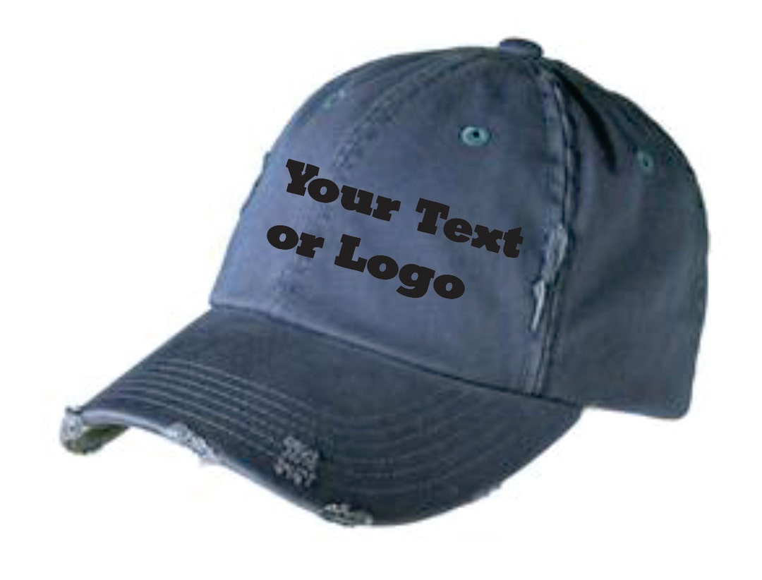 Distressed Cap - Etsy