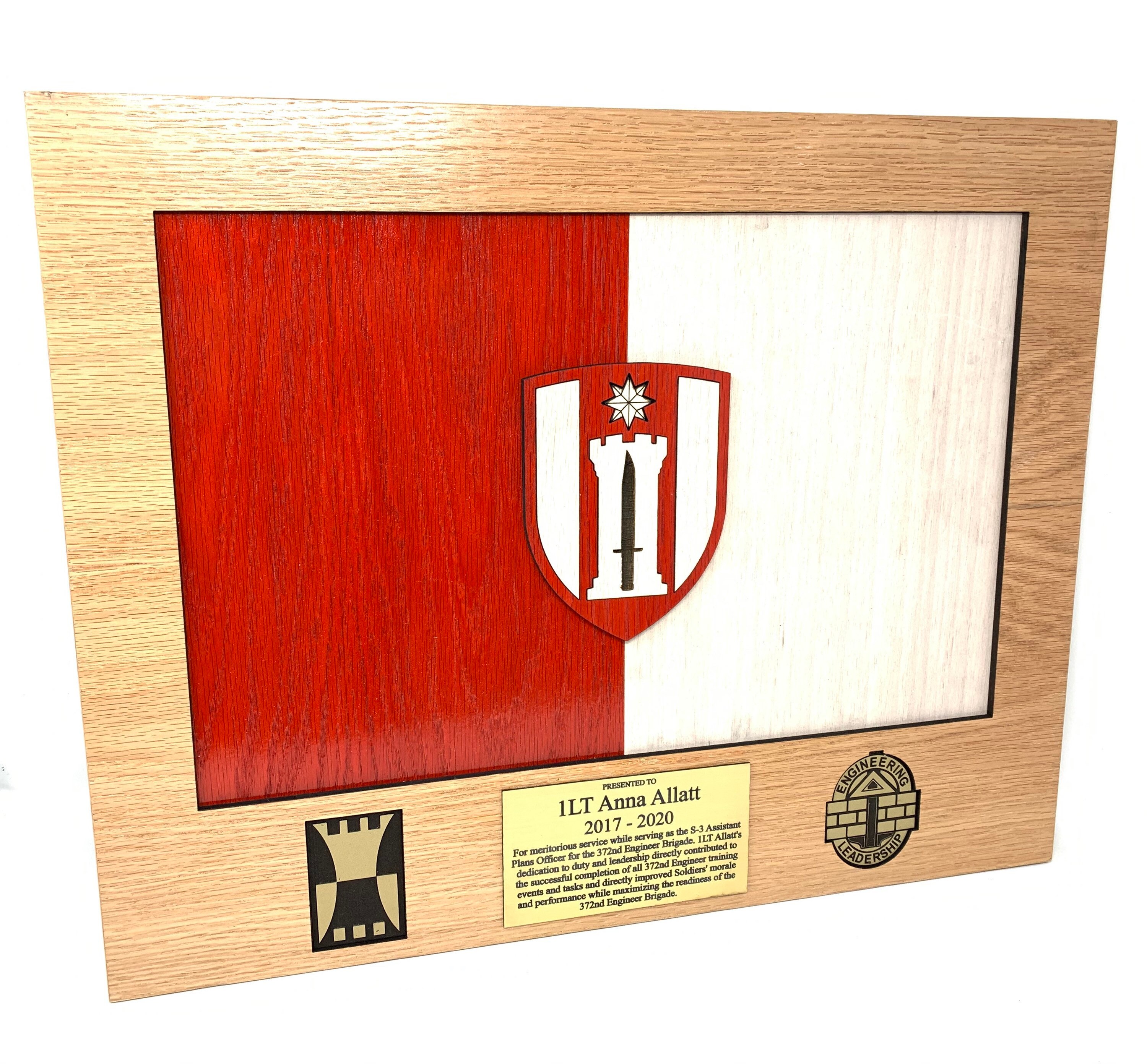 Replica Brigade Colors Plaque - Etsy