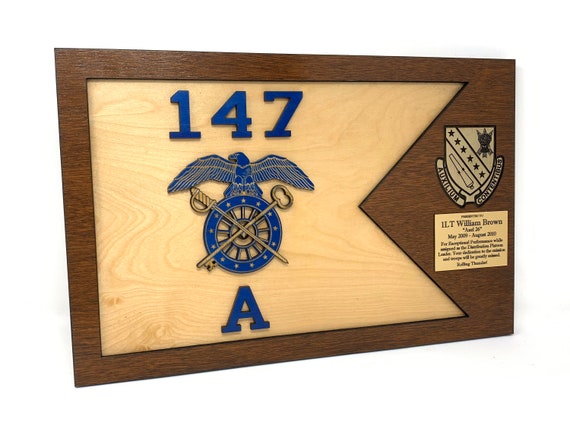 Quartermaster Corps Replica Guidon Plaque - Etsy