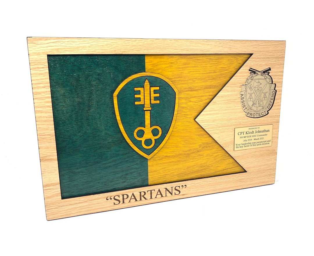 Replica Brigade Colors Plaque - Etsy