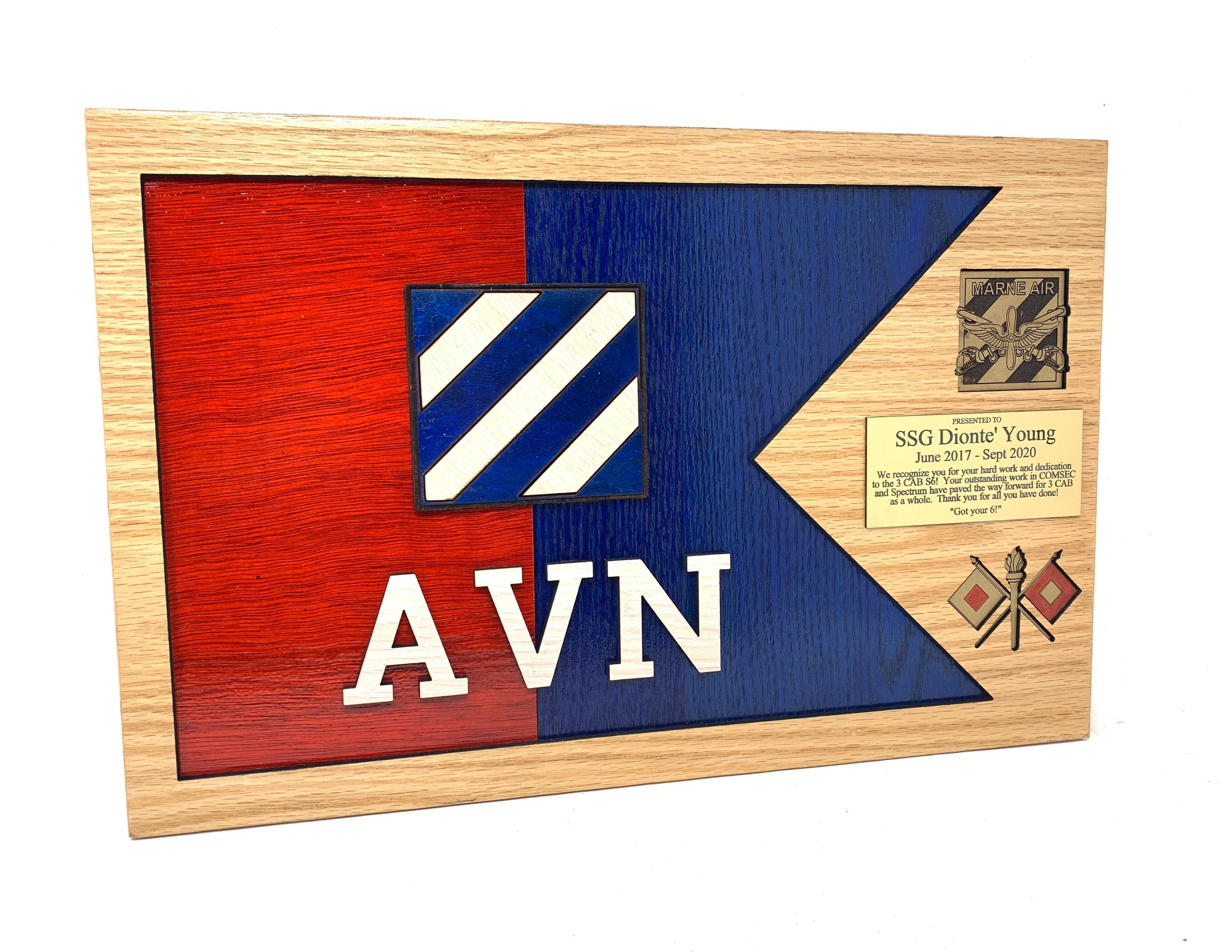 Replica Brigade Colors Plaque - Etsy