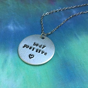 Body Positive Necklace Body Positive Jewelry Feminist Jewelry Fat ...