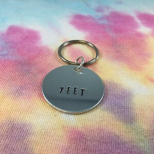 Yeet Keychain, Yeet Meme, Funny Gift, White Elephant Gift, Yoink, Yeet ...