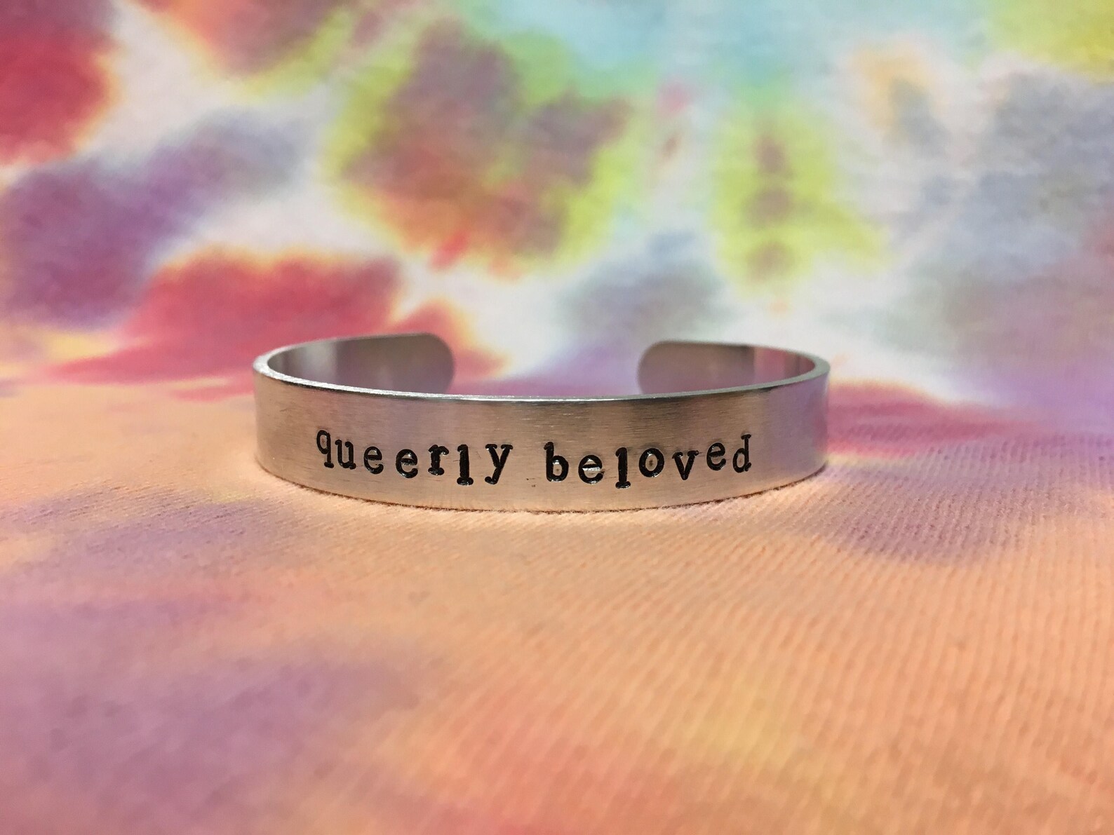 Queerly Beloved Queer Bracelet LGBT Valentine Pride - Etsy