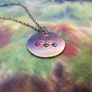 Genderfluid Pride Necklace Genderfluid Necklace Genderfluid Jewelry ...