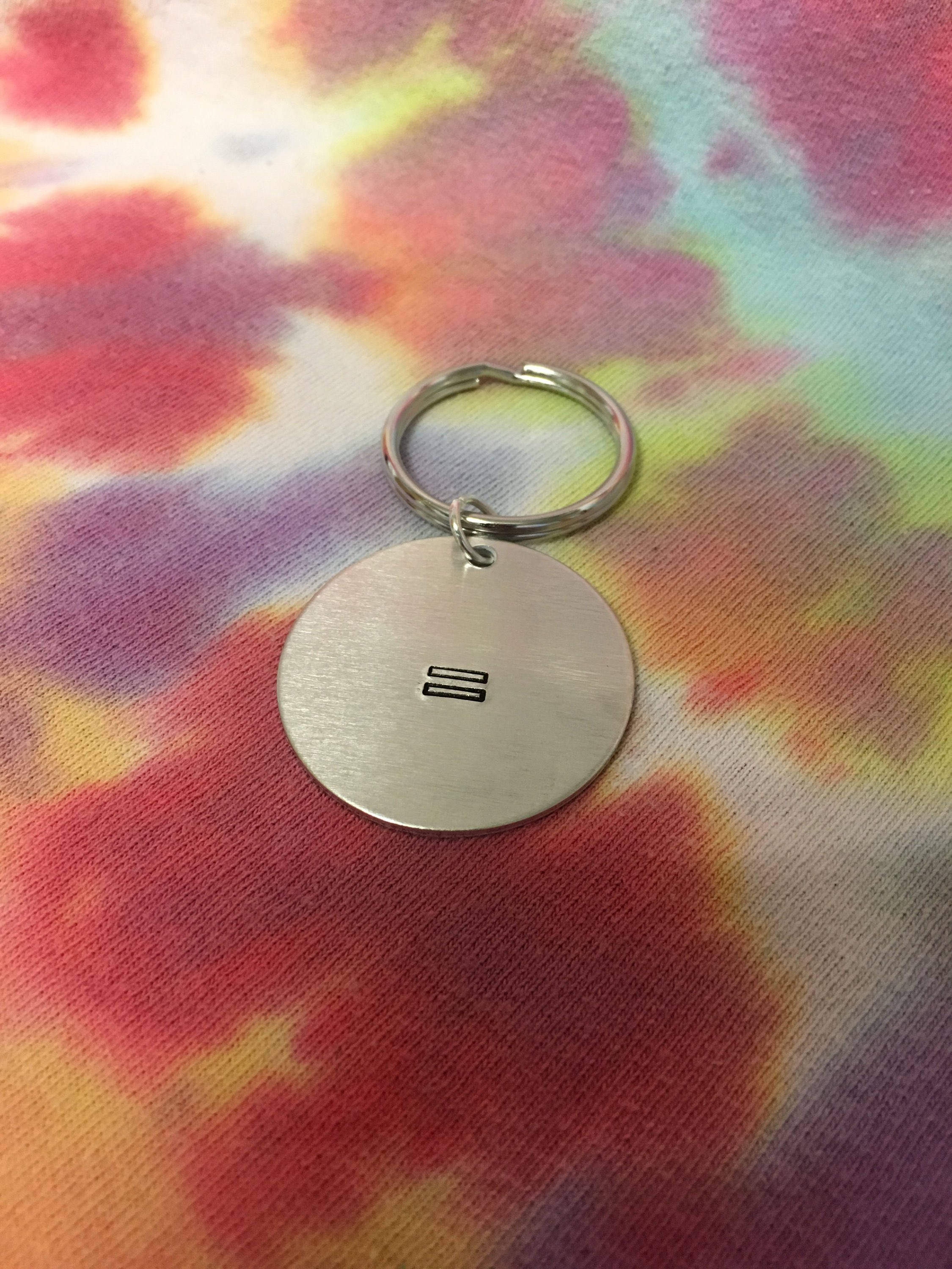 Equality Keychain Equal LGBTQ Keychain Pansexual - Etsy