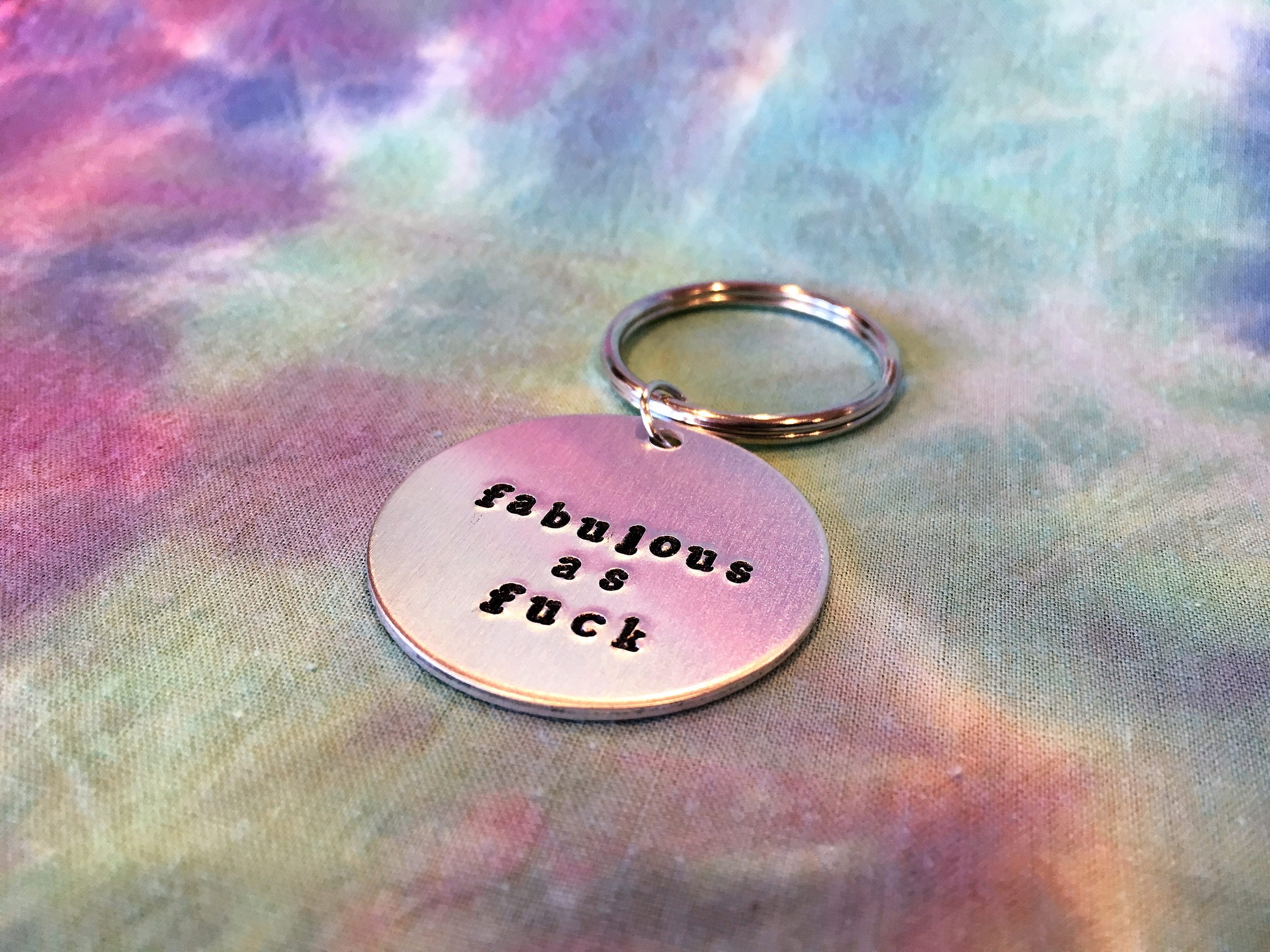 Fabulous as F%k Keychain Fabulous AF Keychain Mature - Etsy