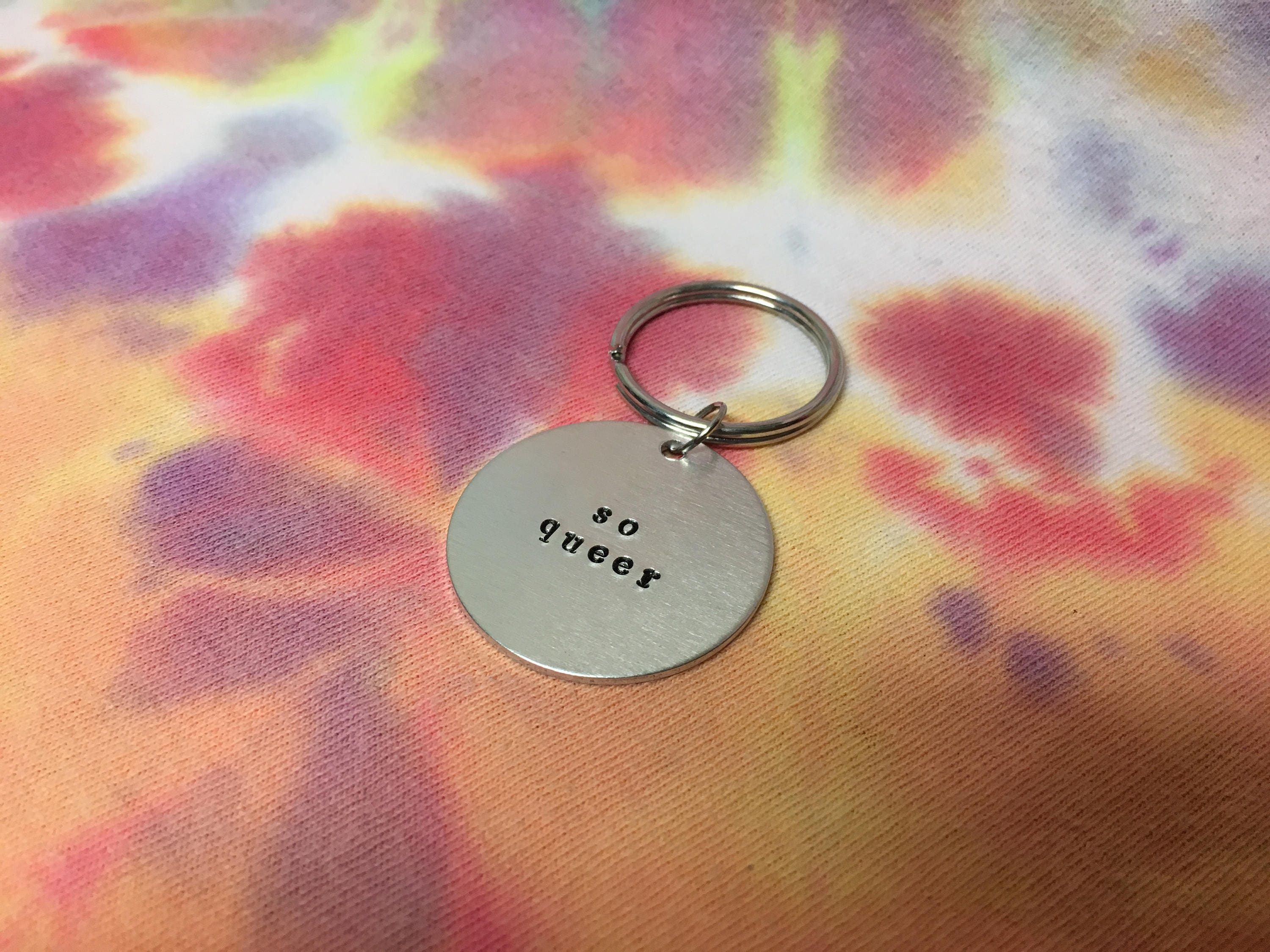 So Queer Keychain so Queer LGBT Keychain Gay Pride | Etsy