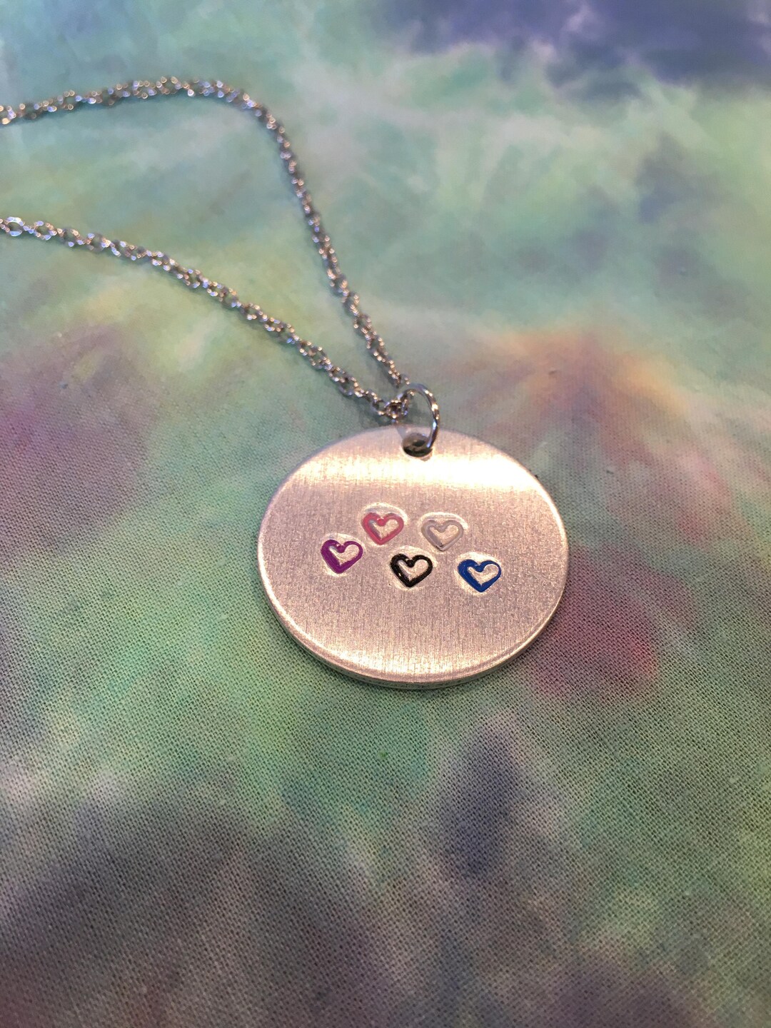 Genderfluid Pride Necklace Genderfluid Necklace Genderfluid Jewelry ...