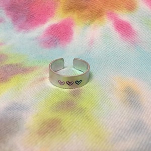 Bi Pride Ring Bisexual Pride Ring Bi Ring Bisexual Pride - Etsy