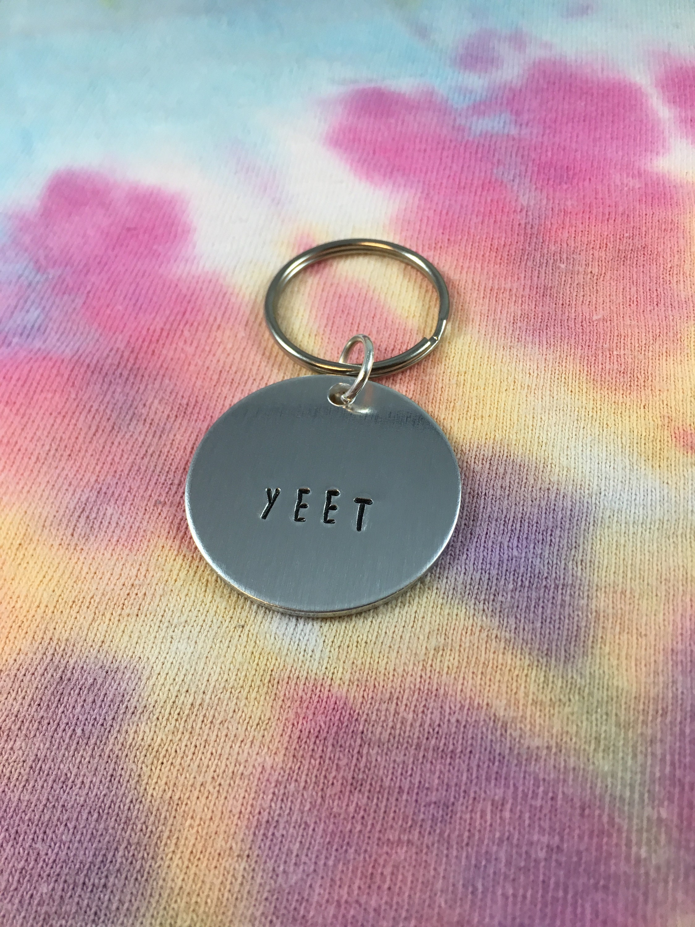 Yeet Keychain Yeet Meme Funny Gift White Elephant Gift | Etsy