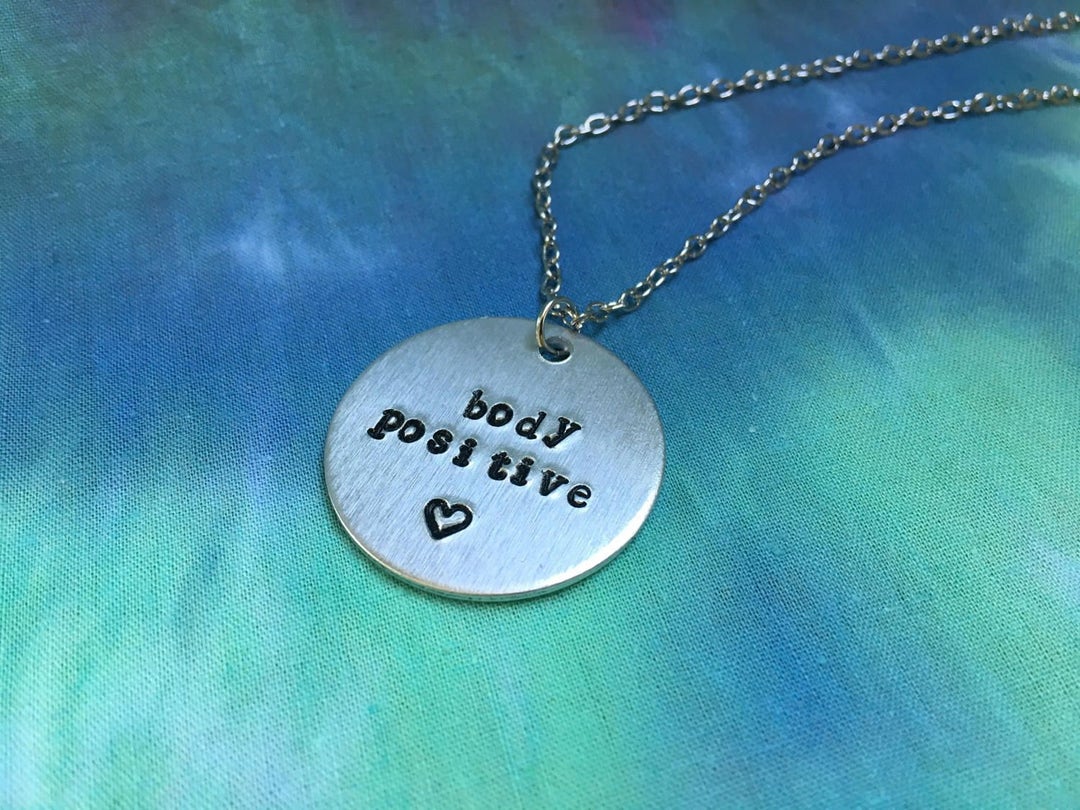 Body Positive Necklace Body Positive Jewelry Feminist Jewelry Fat ...