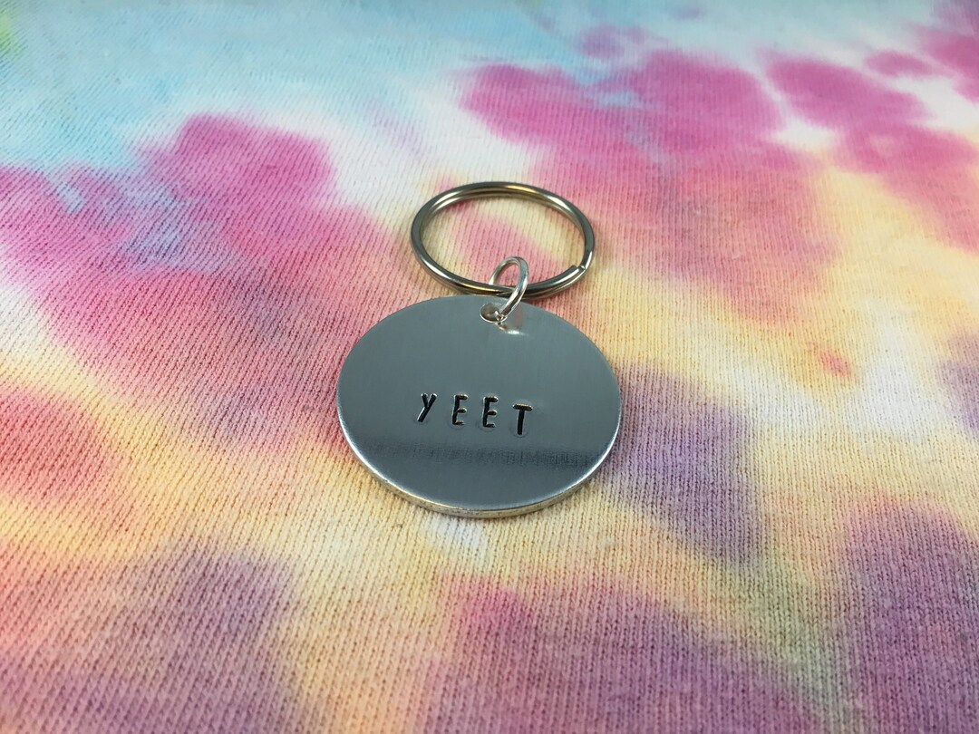 Yeet Keychain, Yeet Meme, Funny Gift, White Elephant Gift, Yoink, Yeet ...
