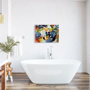 The Last Judgment Kandinsky Print on Canvas | Abstract Wall Art | Gift ...