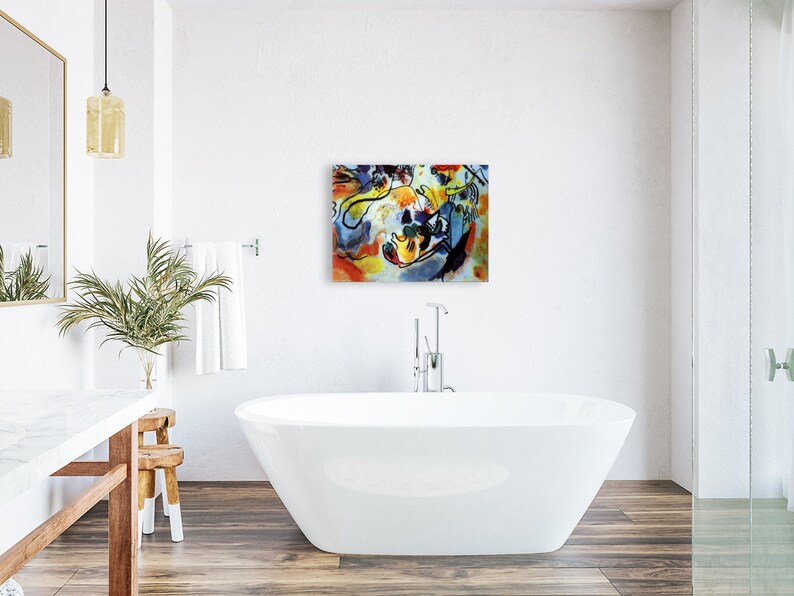 The Last Judgment Kandinsky Print on Canvas | Abstract Wall Art | Gift ...