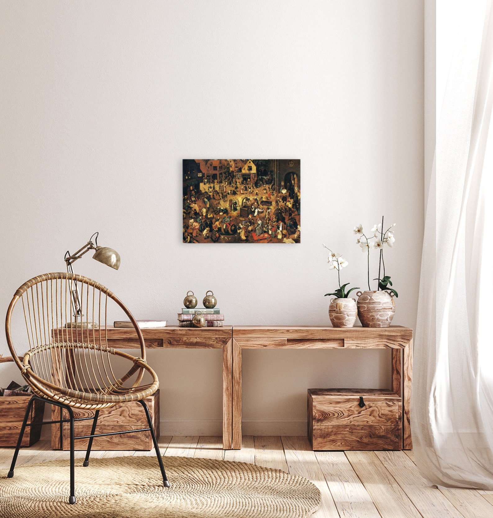 Historical Wall Art – the Fight Between Carnival and Lent by Pieter ...