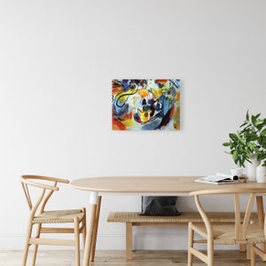 The Last Judgment Kandinsky Print on Canvas | Abstract Wall Art | Gift ...