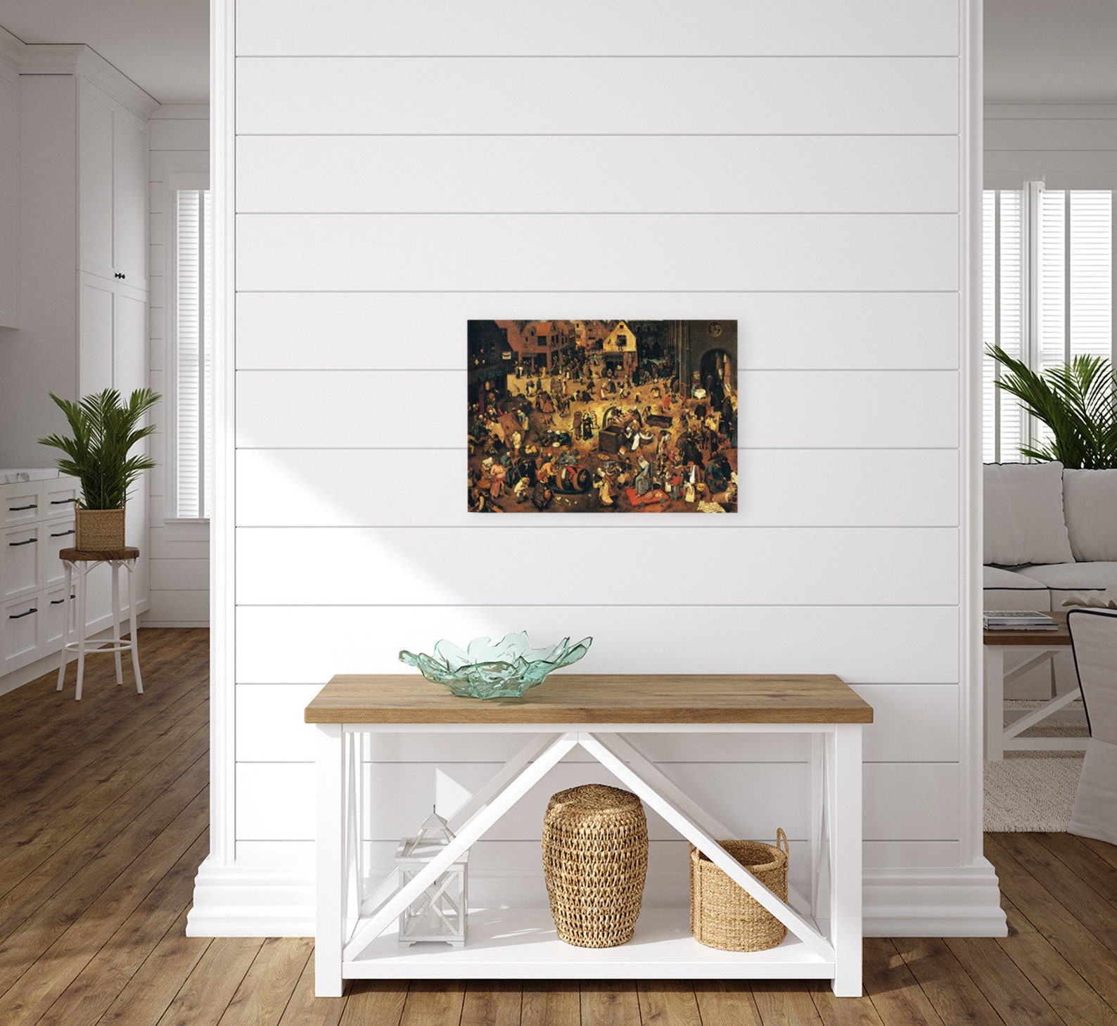 Historical Wall Art – the Fight Between Carnival and Lent by Pieter ...