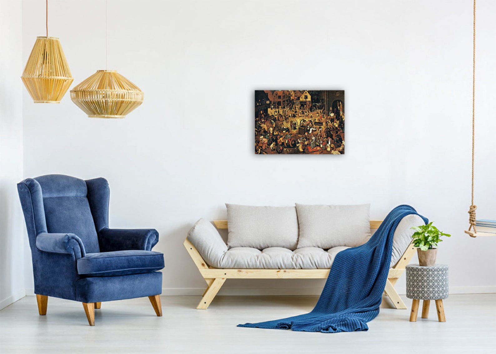 Historical Wall Art – the Fight Between Carnival and Lent by Pieter ...