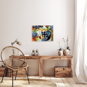 The Last Judgment Kandinsky Print on Canvas | Abstract Wall Art | Gift ...