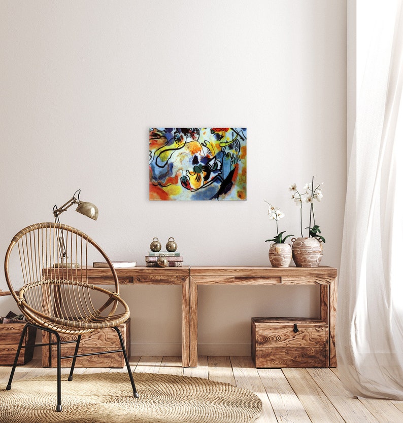 The Last Judgment Kandinsky Print on Canvas | Abstract Wall Art | Gift ...