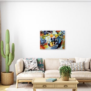 The Last Judgment Kandinsky Print on Canvas | Abstract Wall Art | Gift ...