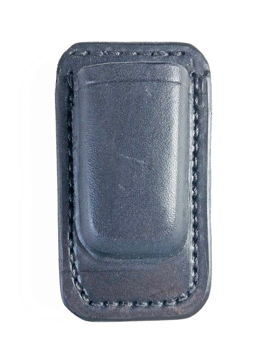 380 Single Stack Leather Magazine Pouch With Spring Steel Clip - Etsy