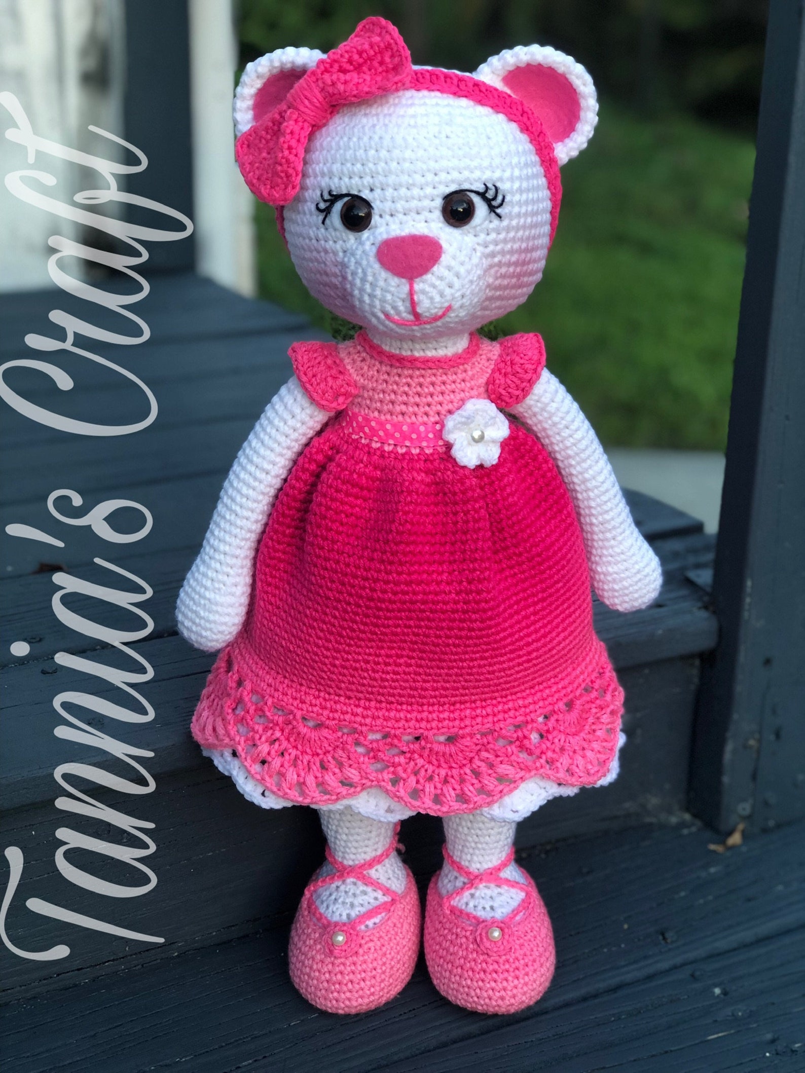 PATTERN Candy the Bear PATTERN Crochet Teddy Bear Available - Etsy