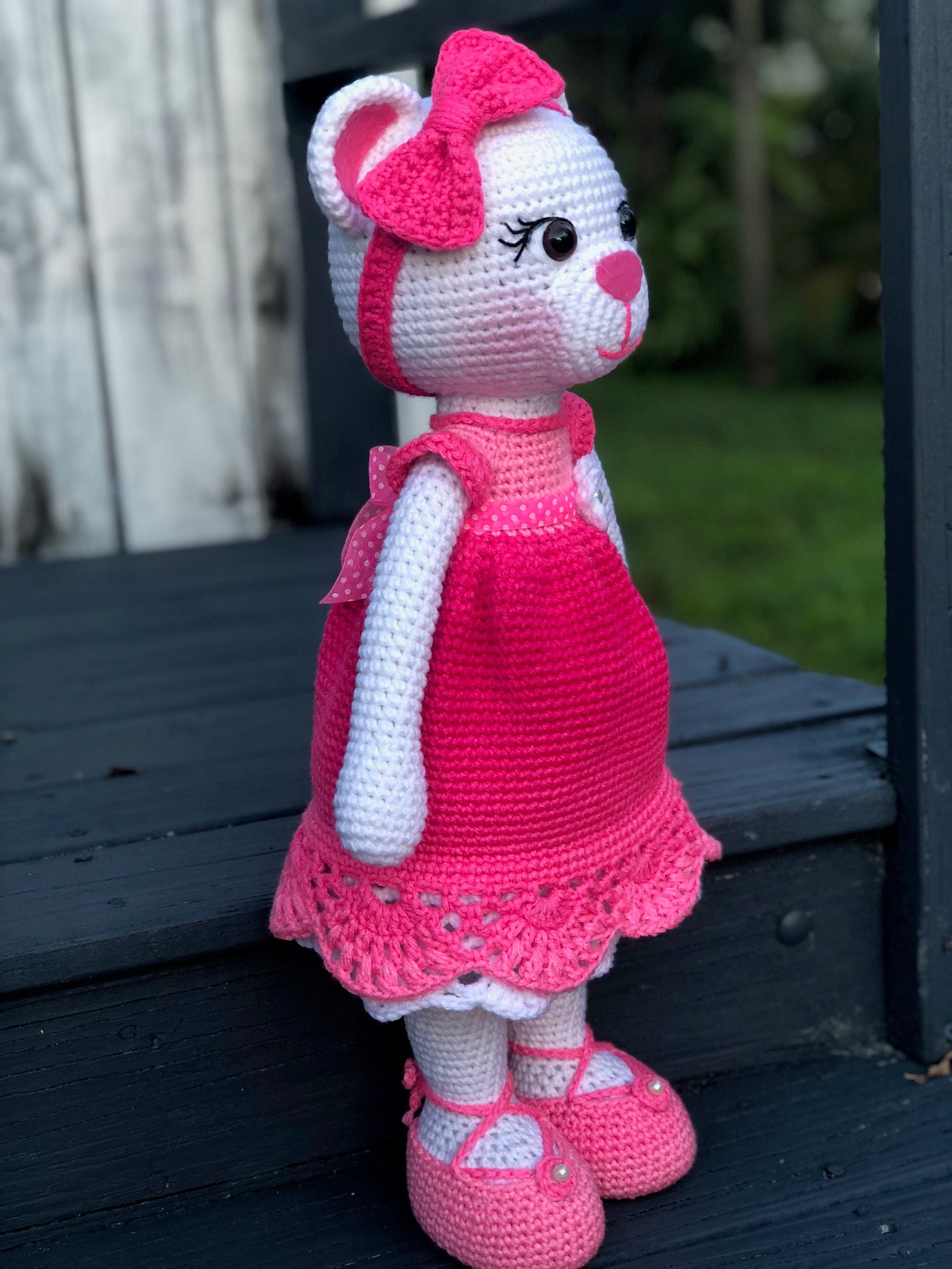 PATTERN Candy the Bear PATTERN Crochet Teddy Bear Available | Etsy