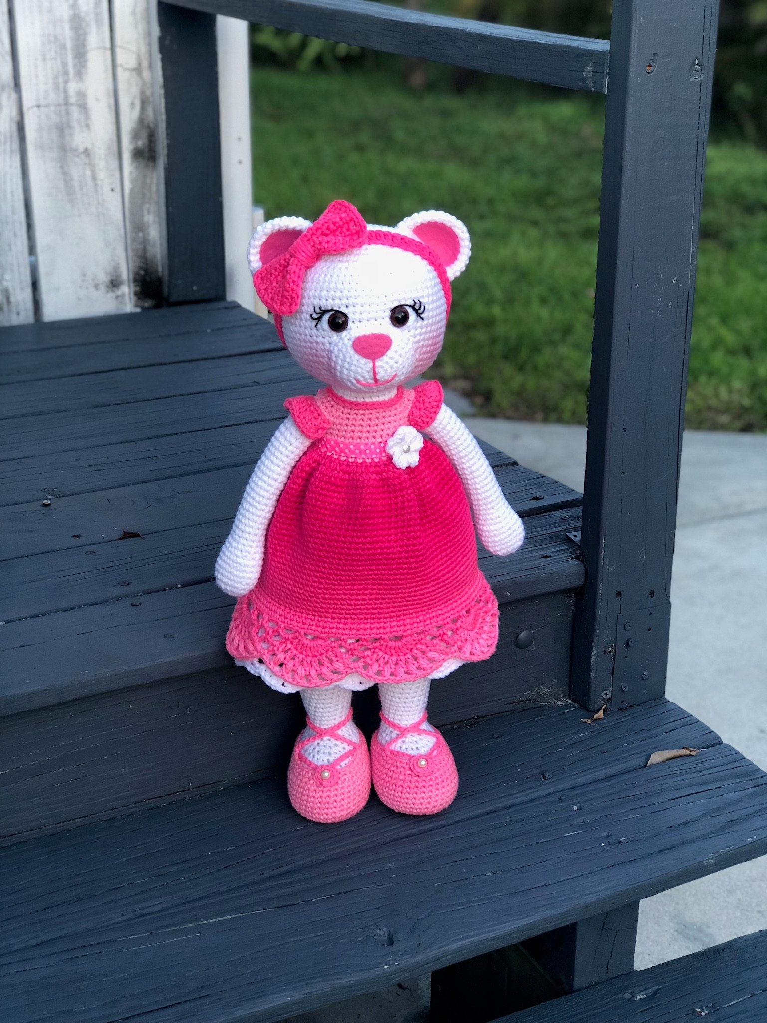 PATTERN Candy the Bear PATTERN Crochet Teddy Bear Available | Etsy