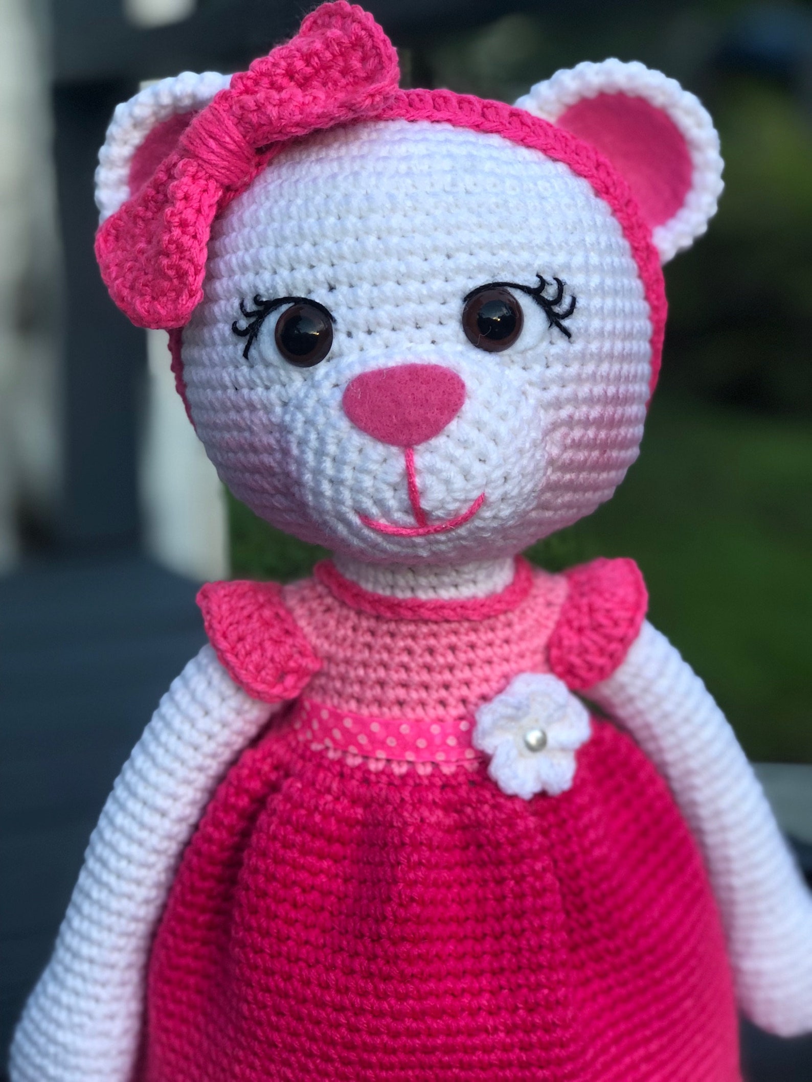 PATTERN Candy the Bear PATTERN Crochet Teddy Bear Available - Etsy