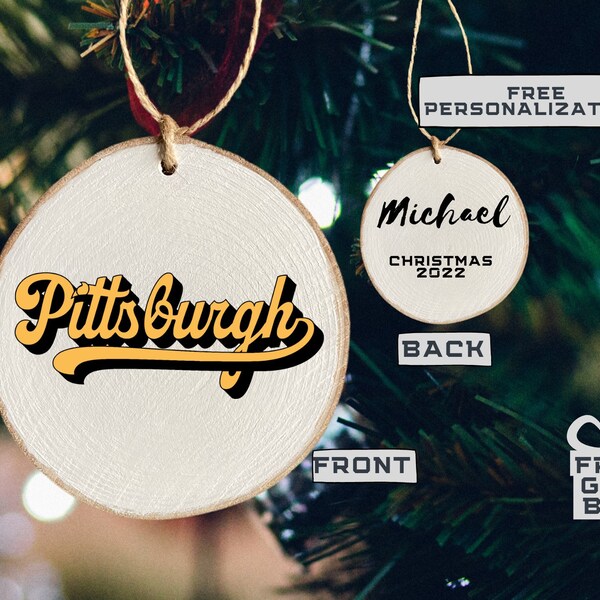 Pittsburgh Ornament 2022 - Etsy