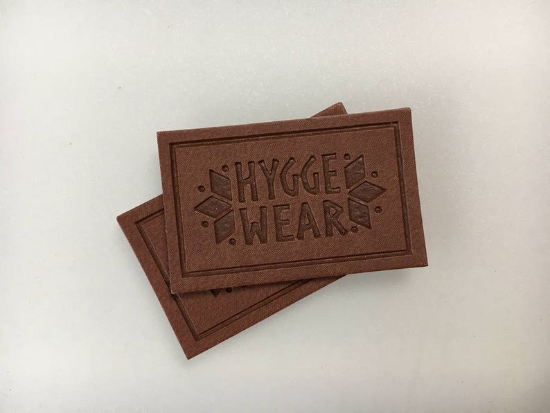 1000 Custom Leather Hem Tags Pu Label for Hat Leather Patch - Etsy