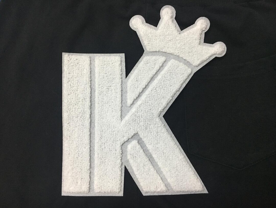 Custom Chenille Patch Hoodie, Letter Patches Iron On, Chenille Patches ...