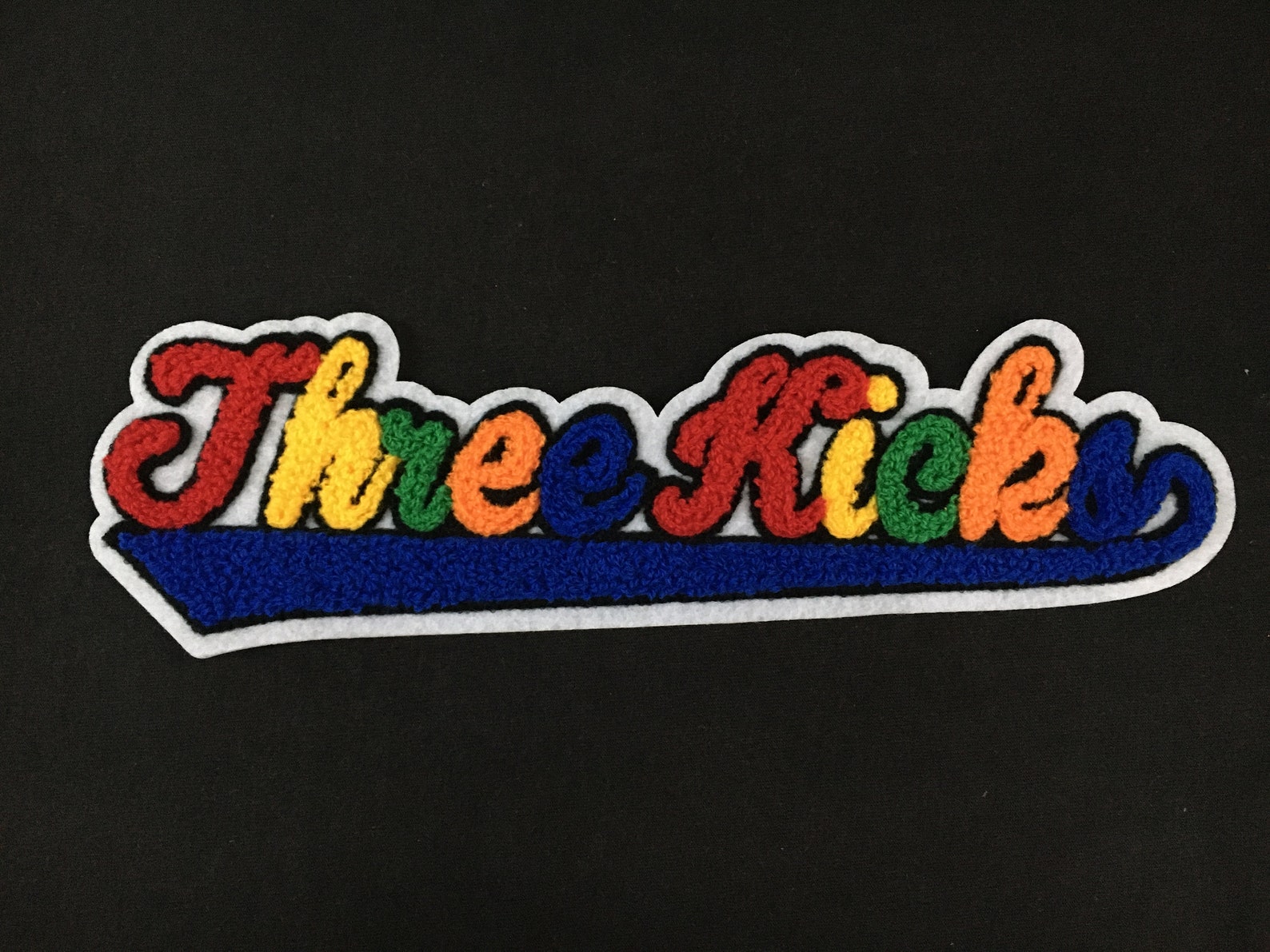 Text Patches Logo Patches Custom Chenille Patches Chenille - Etsy