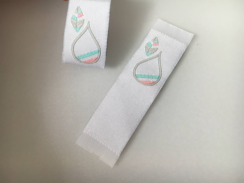 500 Custom Fold Over Fabric Labels Sewing Labels Shirt | Etsy